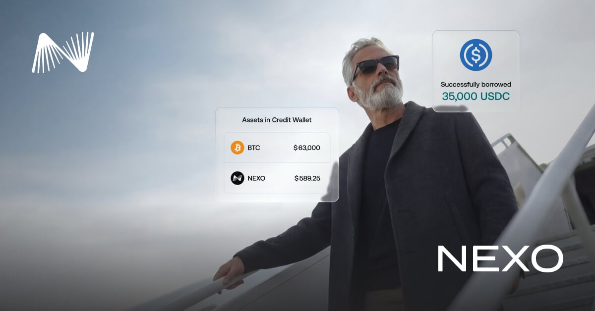 Crypto-Backed Loans | Borrow from Per Year | Nexo