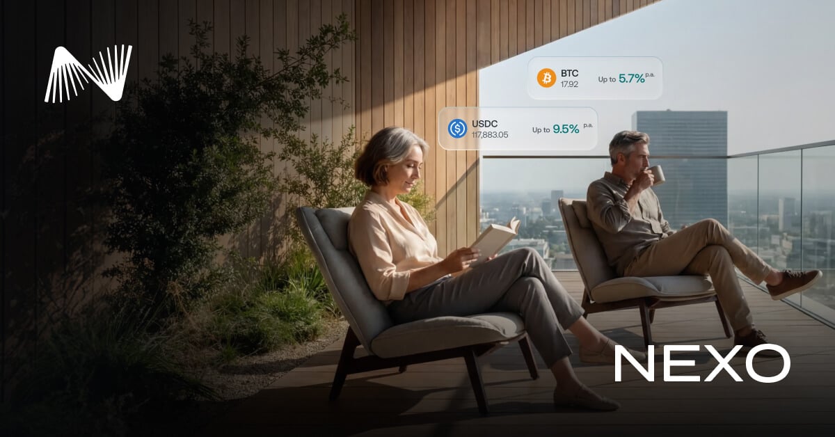Fixed-term Savings on Crypto | Rates as High as 15% Annually • Nexo