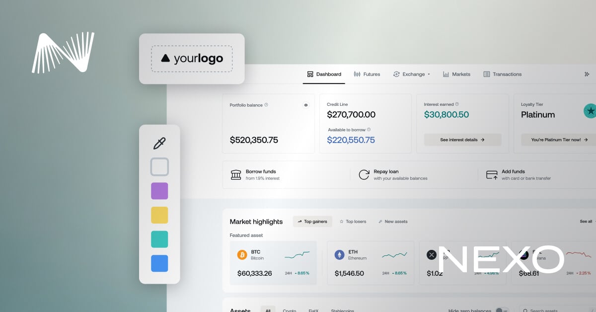 Nexo White Label | All-In-One Solution for Digital Assets